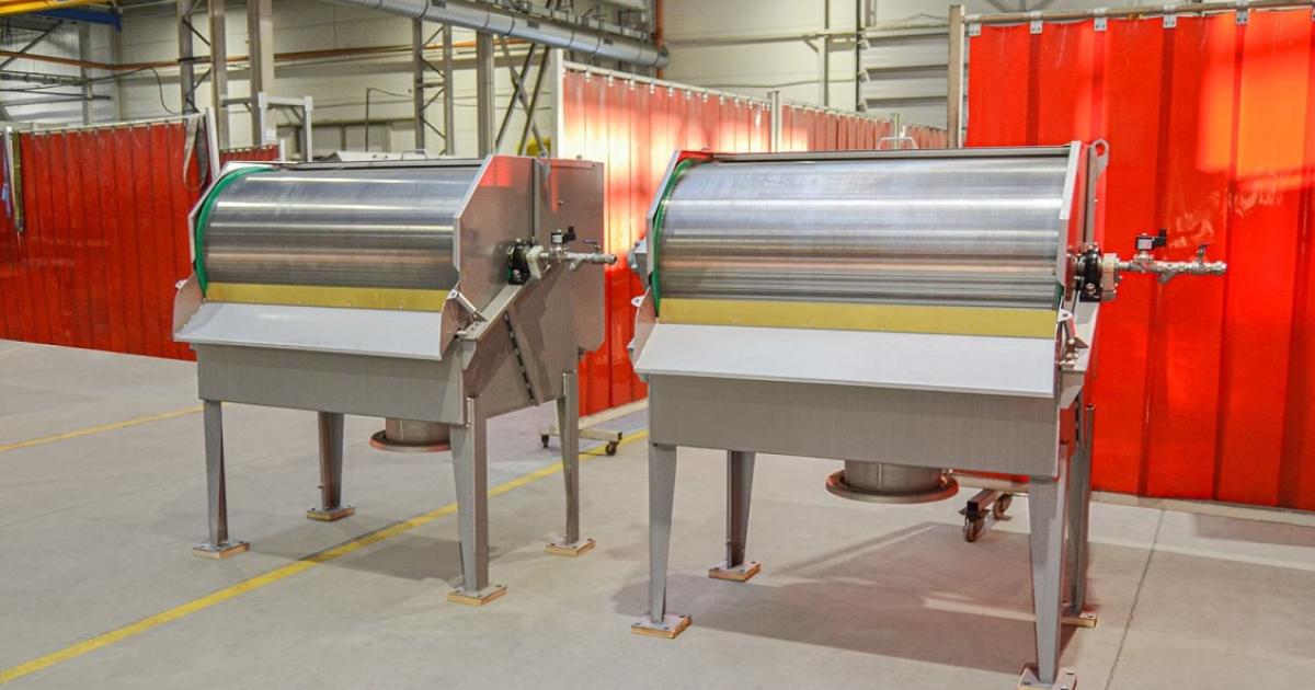 Hydro-Industrial Drum Screen | Hydro International