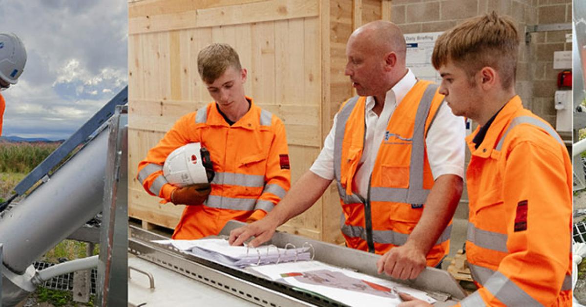 Apprenticeships with our UK Wastewater Services Team | Hydro International